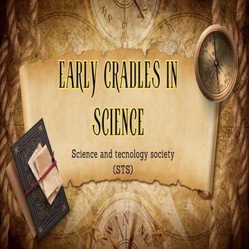 early cradles in science.The 4 civilizations in the world | PDF