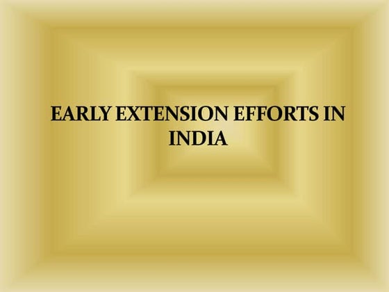 Pre Independent Era (Sriniketan, Marthandam, Gurgaon Experiment ...