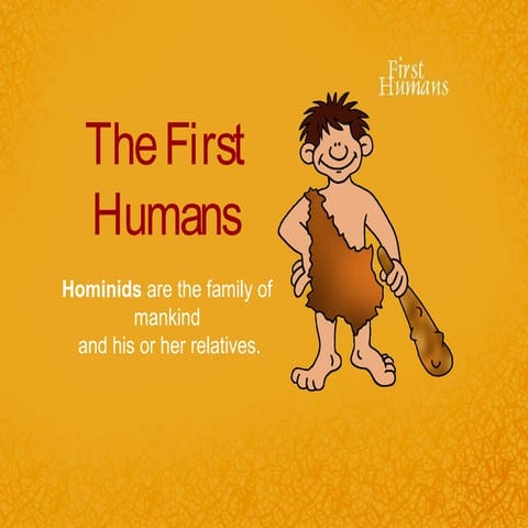 Early humans | PPT