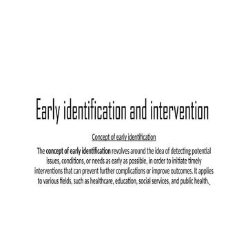 Early identification and intervention.pptx