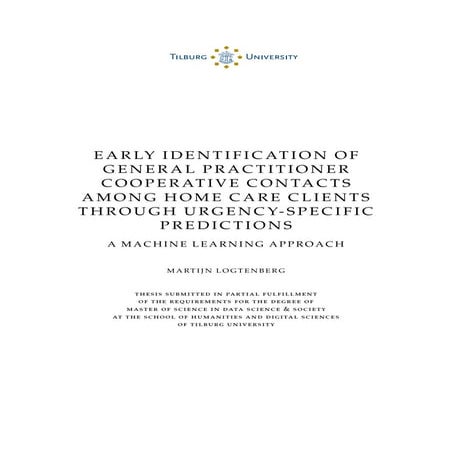 Early Identification of GPC Contacts Among Home Care Clients Through ...