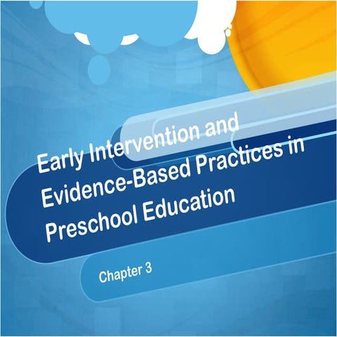 Early intervention | PPTX