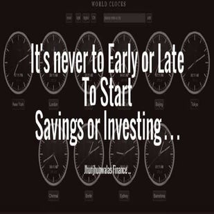 Start Saving . . . Investing | PDF