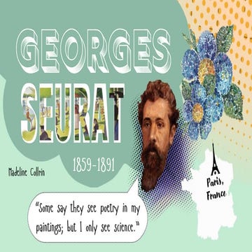 The French Artist, Georges Seurat and His Pointillism | PDF