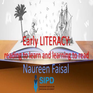 Early literacy: learning to read and reading to learn | PPTX