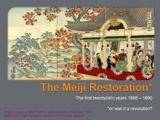 Meiji Restoration | PPTX