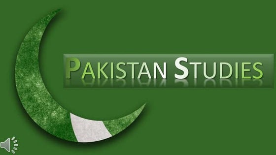 Lecture 15 early problems of pakistan | PPT