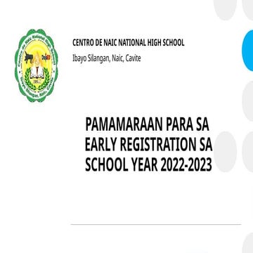 early registration protocol and requirements.pptx