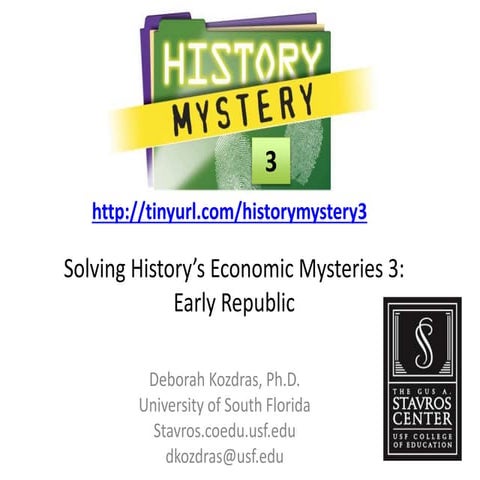 Early republic pinellas | PPTX