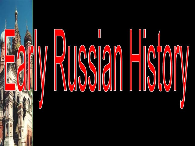 Russia 1450 1750 | PPT