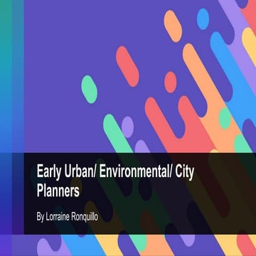 Early Urban CIty Environmental Plann - Copy.pptx