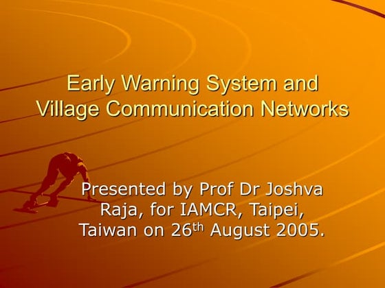 Module 9 Ict For Disaster Preparedness Ppt