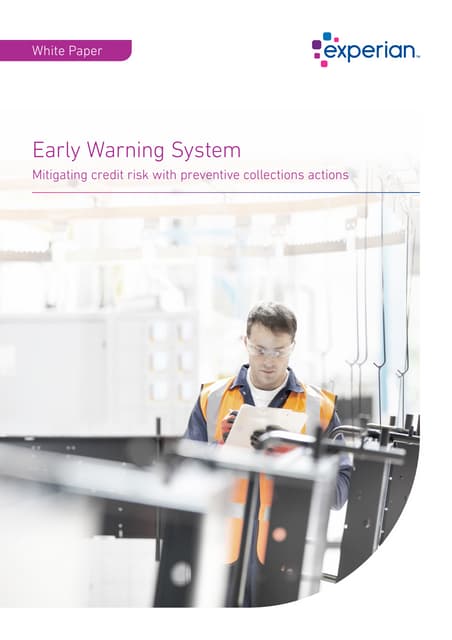 Safeguarding Bank Assets with an Early Warning System | PDF