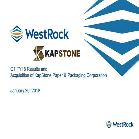 Earnings and kap stone acquisition slides vf | PDF