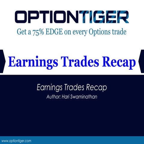 Earnings trades recap | PPT