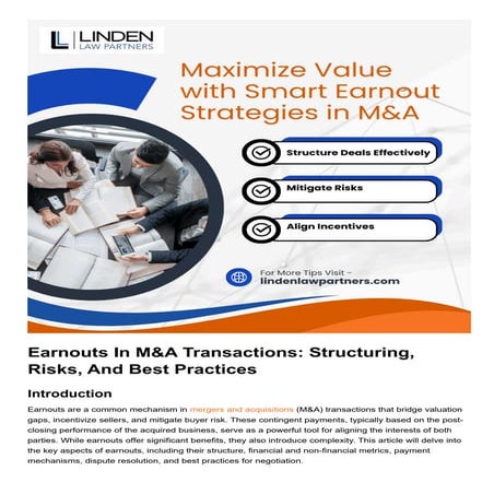Earnouts in M&A_ Structure, Risks & Best Practices _ Guide.pdf