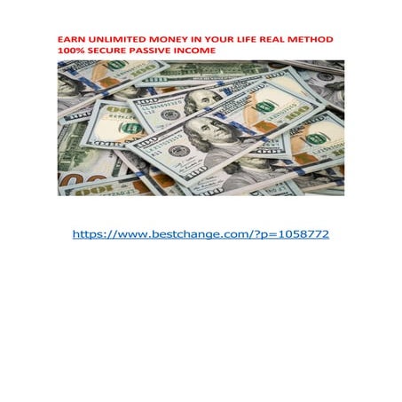 EARN INFINITE MONEY | PDF