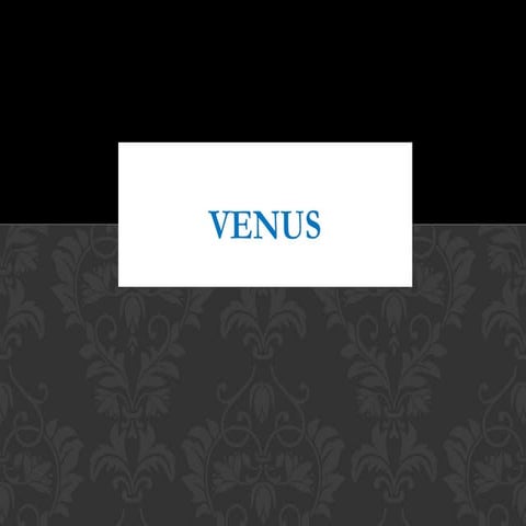 Planet Venus | PDF