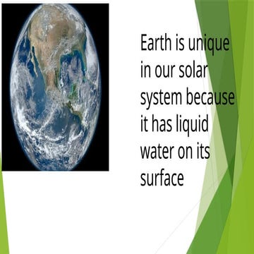 CHARACTERISTIC OF EARTH THAT SUPPORTS LIFE.pptx