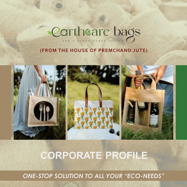 Earth Care Bags - Sustainable Bags Manufacturer And Exporter From India ...