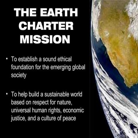 Earth Charter Intro | PPT