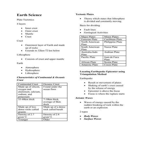 Continental drift and seafloor spreading | PPTX
