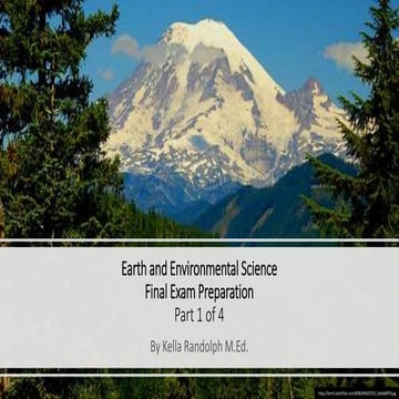 Ecosystems and biomes | PPTX