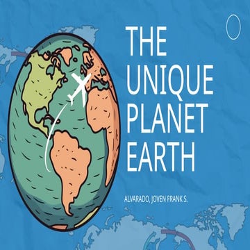 4 Conditions For Life On Earth | PPT