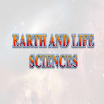 Earth and Life Science .pptx