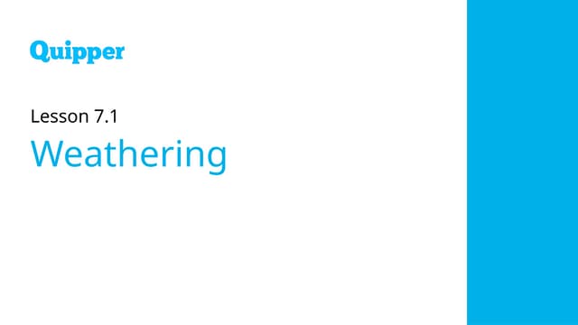 Earth Science -Stem Grade 11 - Weathering | PPTX