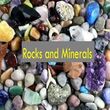 Earth and Life Science Rock and Minerals.pptx | Geology | Science