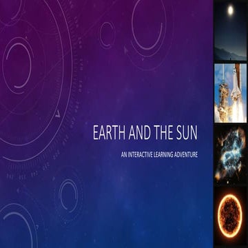 Earth and the Sun Digital Comic.pptx