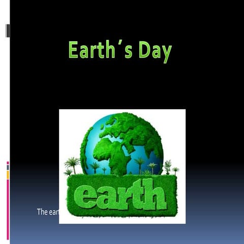 Earth day | PPTX