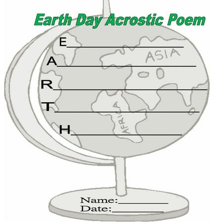 Earth day acrostic poem | PDF