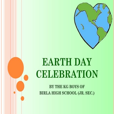Earth day celebration | PPT