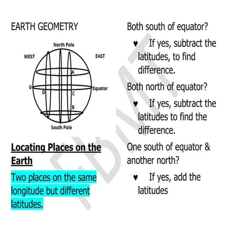 Earth geometry | PDF