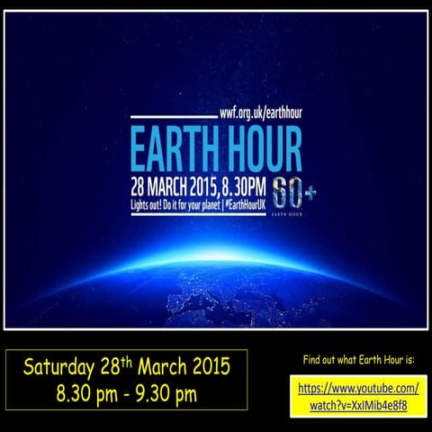 Earth hour 2015 | PPT
