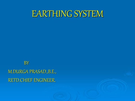 Types of Earthing Systems.pptx | Indoor Environmental Quality | Home ...