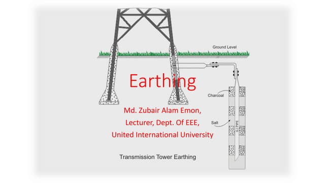 Earthing | PPTX