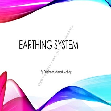 Earthing+System in electrical engineering safety | PDF