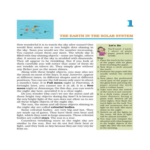 Earth in the solar system | PDF