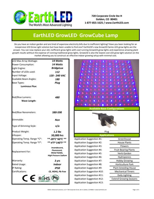 EarthLED Factory Tour - LED Lighting Factory, LED Lamps | PDF