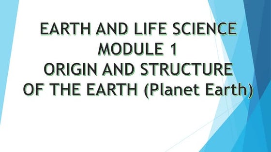 Earth as the Only Habitable Planet.pptx
