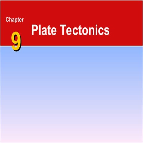 Plate Tectonics | PPT