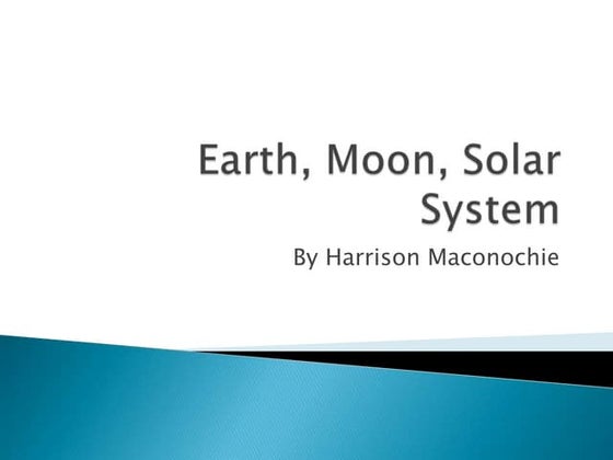 Solar system 1 3 | PPT