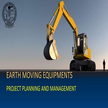 EARTH MOVING EQUIPMENTS | PPTX