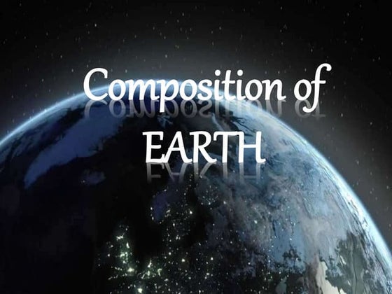 Introduction to Earth | PPT