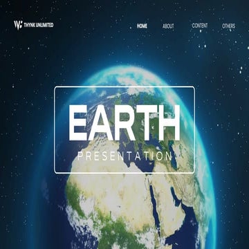 Earth Presentation - A living Giant in the Universe | PDF
