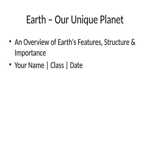 Earth_Presentation.pptxnakwkwjnwjjjwjwjwjwj | PPTX