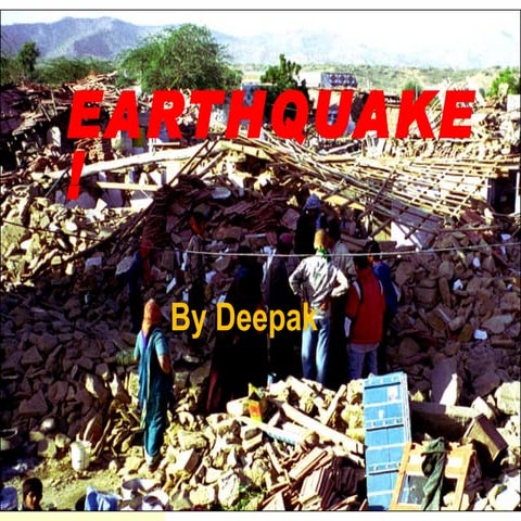 Earthquake... | PPT